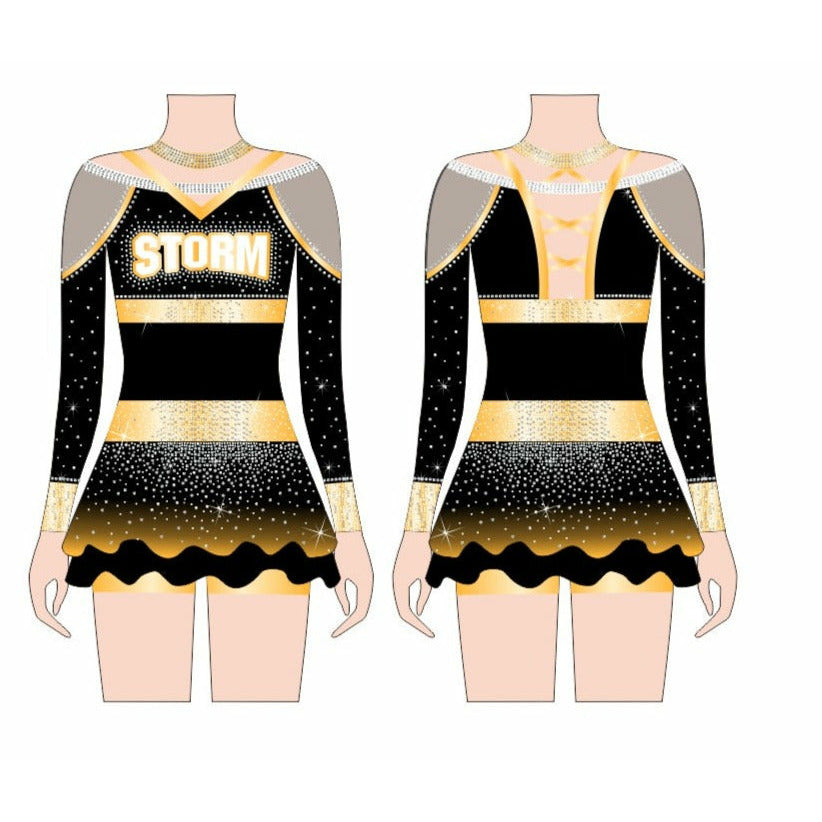 Custom Cheer Uniform 1021 – Cheer Girlz United